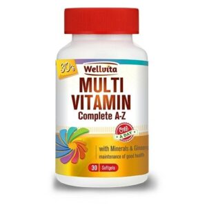 WELLVITA MULTIVITAMIN COMPLETE A-Z 30 SOFTGELS - Click For Wellness