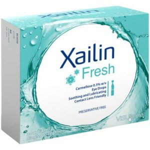 Xailin Fresh Eye Drops Single Dose 0.5% 0.4ml x 30 - Click For Wellness